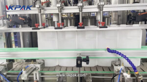 4 Head Filling Machine, 4 Nozzle Liquid Filling Machine - VKPAK