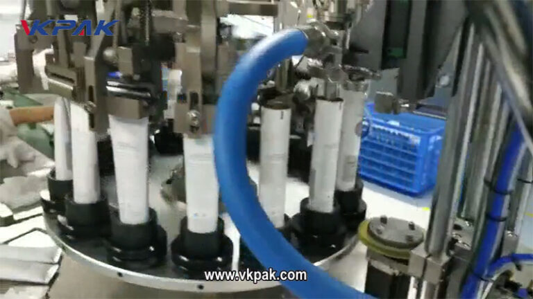 Collapsible Tube Filling Machine - VKPAK