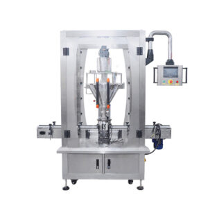 Automatic Powder Bottle Filling Machine, Auto Powder Filler Equipment - VKPAK