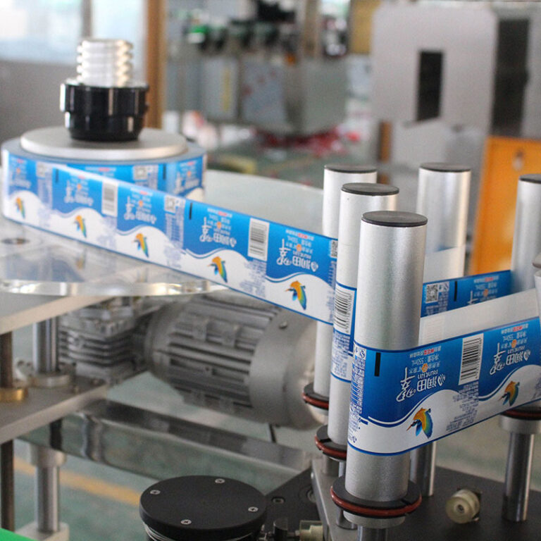 Automatic Linear Hot Melt Glue Labeling Machine - VKPAK