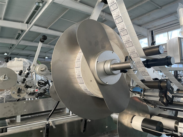 Automatic Horizontal Vial Sticker Labeling Machine - VKPAK