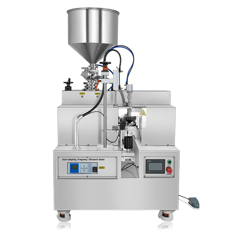 VK-TFS-009U Automatic Ultrasonic Tube Filling And Sealing Machine - VKPAK