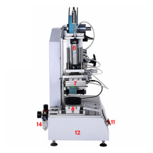 VK-T804 Semi Auto High Precision Flat Surface Label Applicator - VKPAK